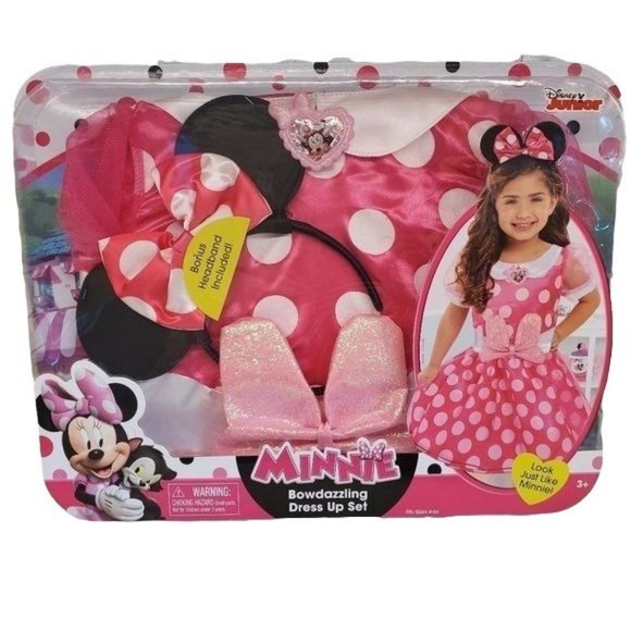 Disney | Costumes | Minnie Mouse Costume Minnie Mouse Dress Minnie ...